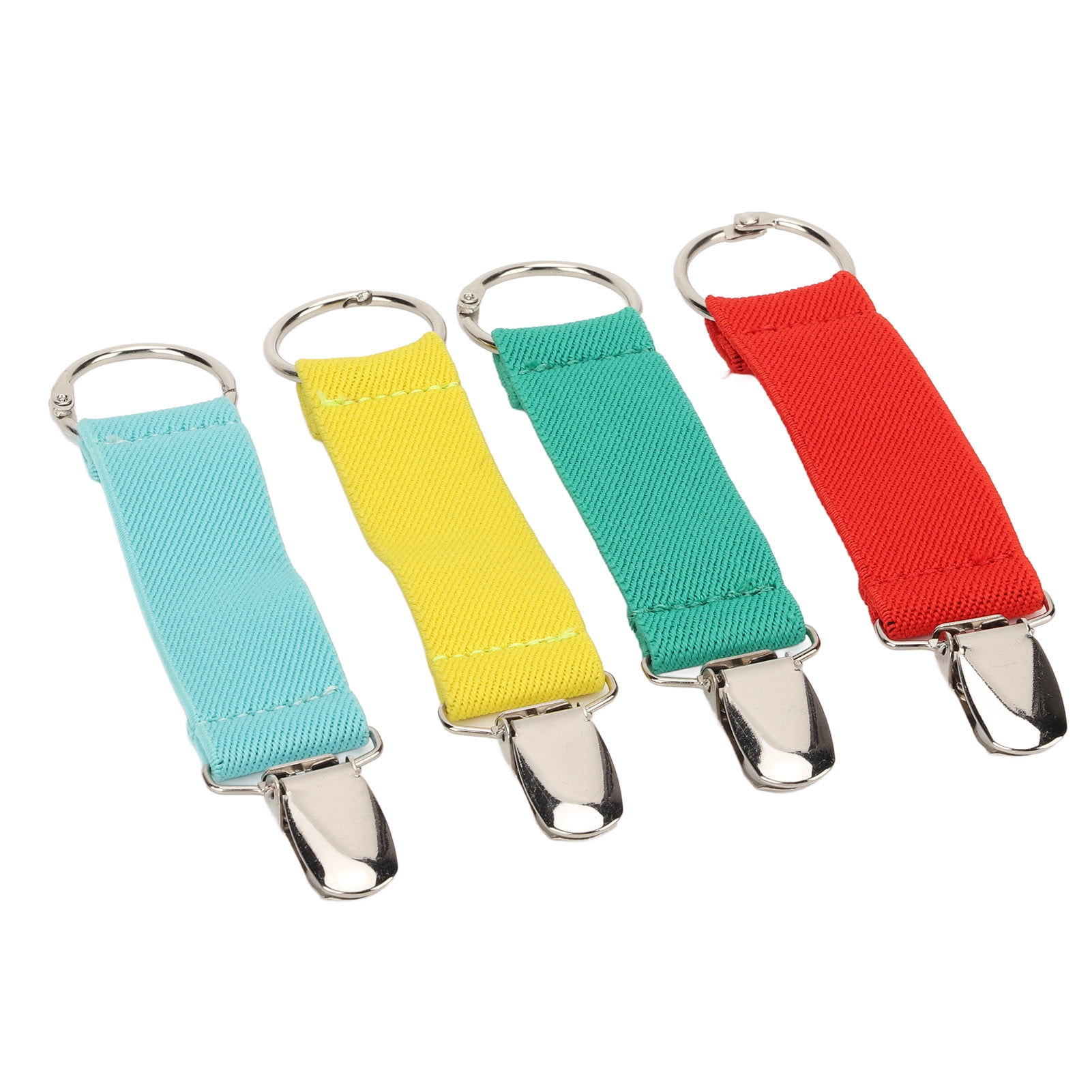 4pcs Hat Clip 4 Colors Embedded Plastic Lock Elastic Polyester ...