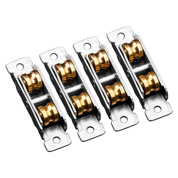 4pcs Heavy Duty Metal Window Roller Wheel General Sliding Axles Window ...