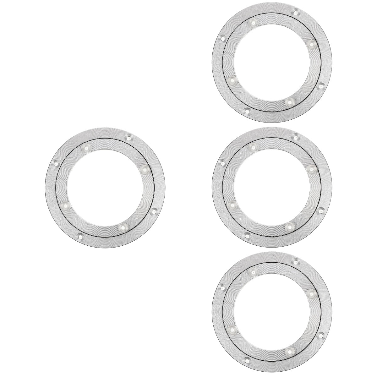4pcs Heavy Duty Turntable Bearing Rotating Table Plate Base Aluminium ...