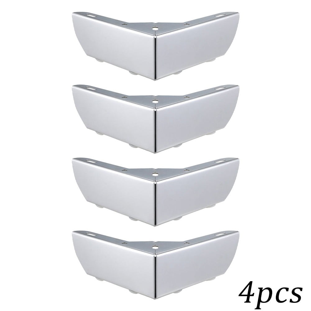 4pcs Heavy Load Bearing Furniture Legs Metal Cabinet Feet Triangle Sofa ...