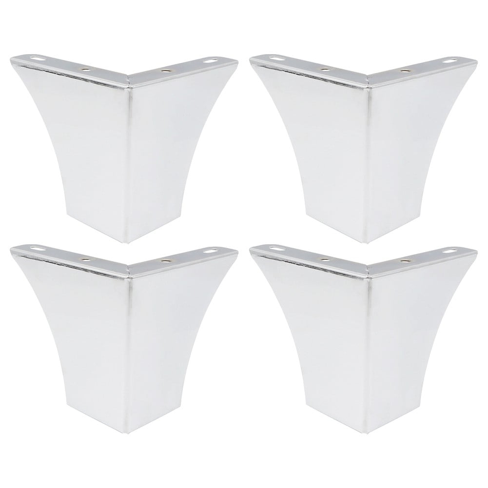 4pcs Heavy Load Bearing Furniture Legs Metal Cabinet Feet Triangle Sofa ...