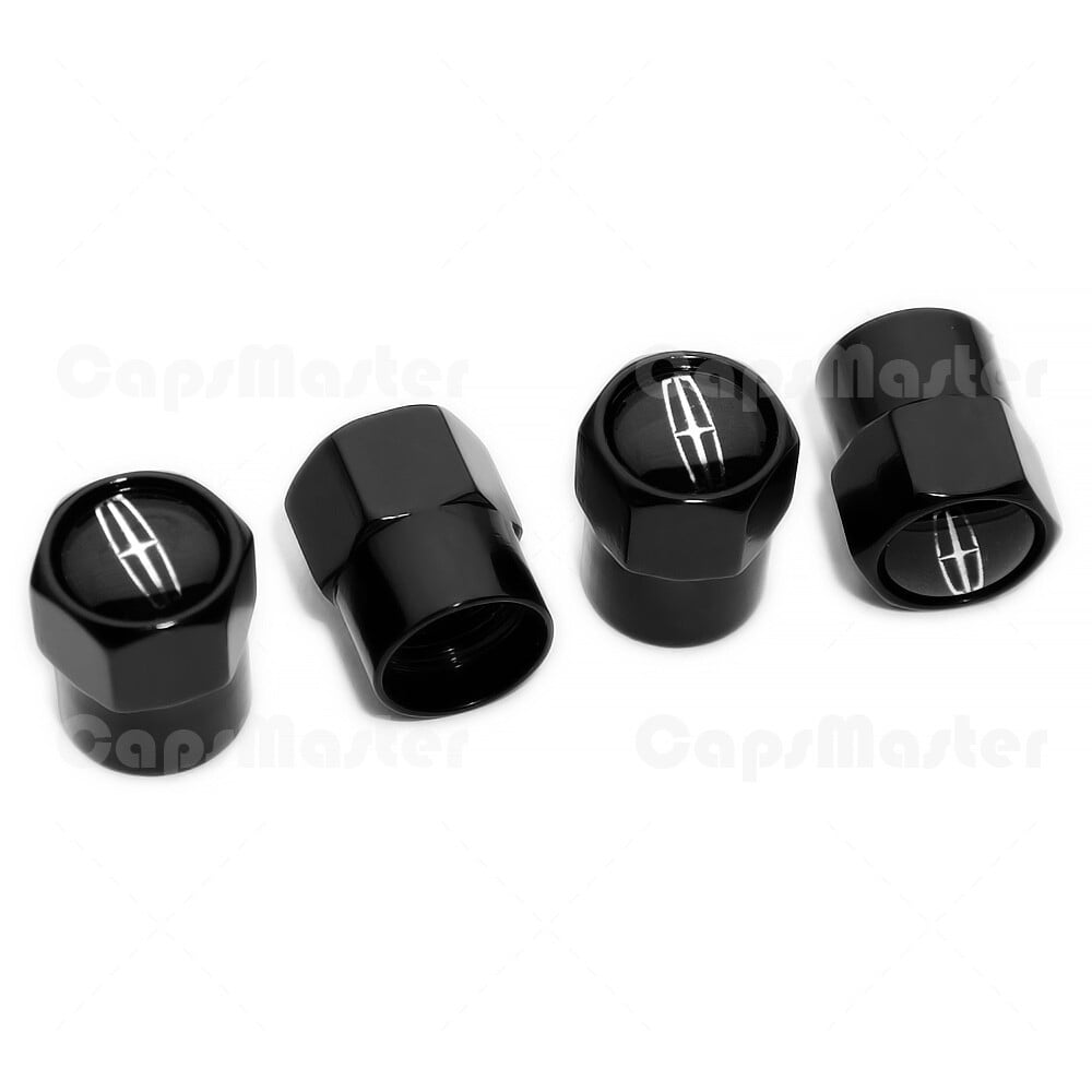 4pcs Hex Fit Lincoln Car Wheels Tire Air Valve Caps Stem Dust Cover ...
