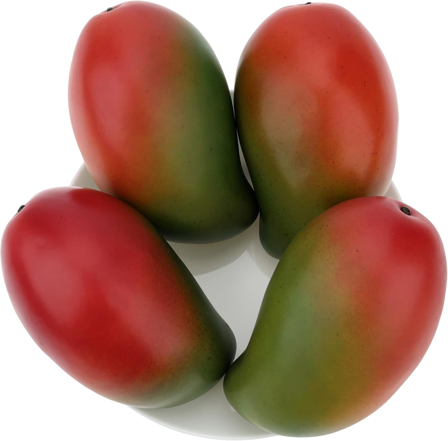 4pcs High-Grade Fake Green Mango Artificial Fruits Simulation Home ...