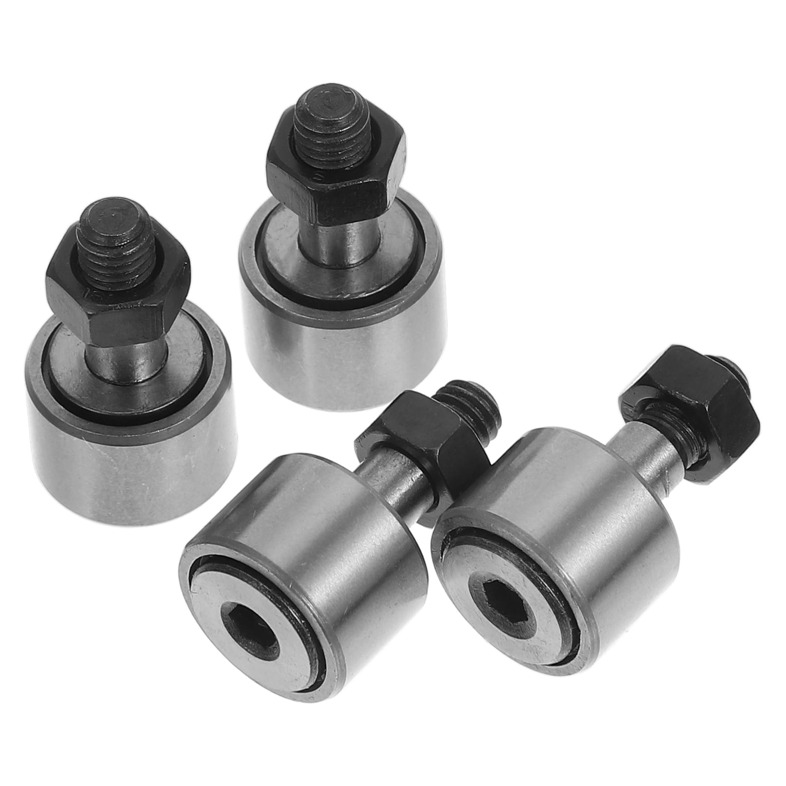 4pcs High Precision Steel Cam Follower Needle Roller Bearings for ...