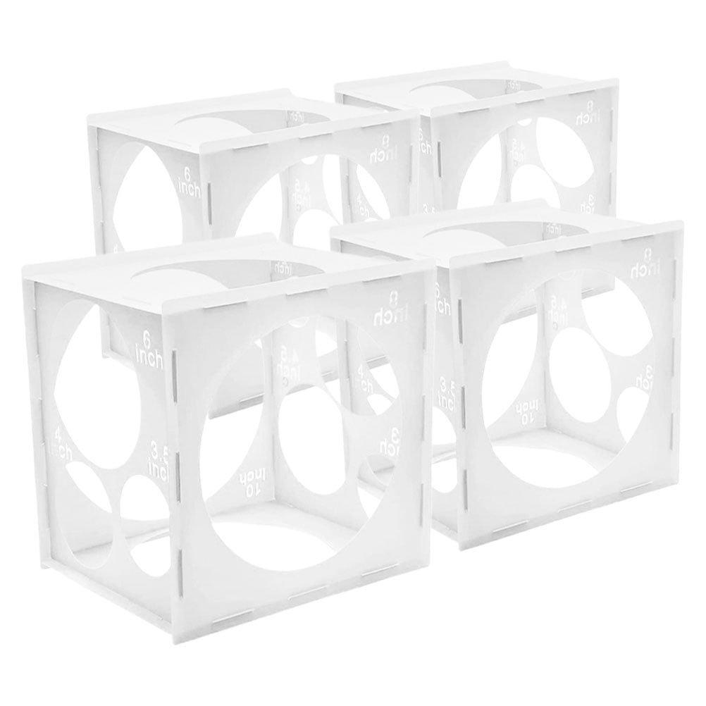 4pcs Household Balloon Measure -hole Measurement Box Portable Balloon ...