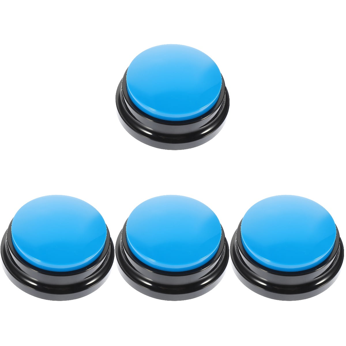 4pcs Household Recording Button Interesting Dog Buzzer Interactive ...