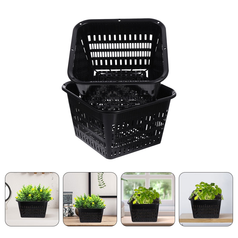 4pcs Hydroponic Pots Garden Balcony Planting Net Pots Hydroponic Pots ...