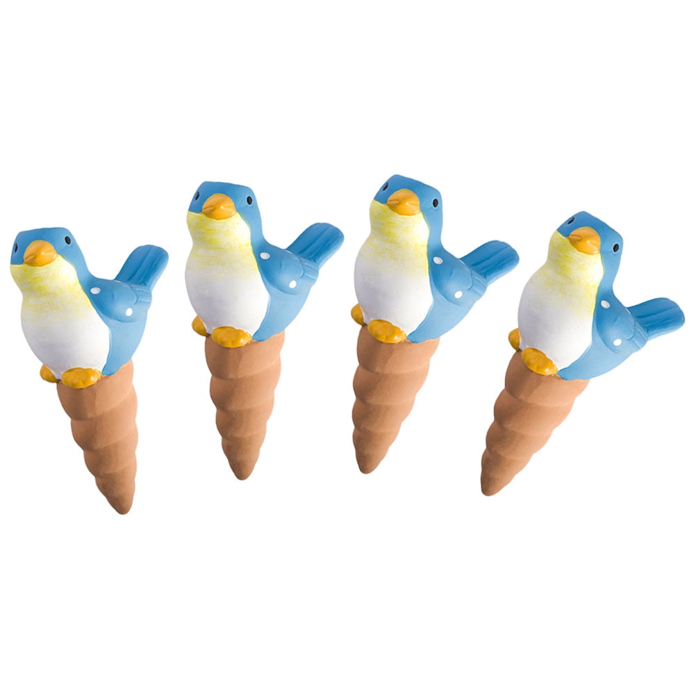 4pcs Indoor Self-watering Tool Cartoon Shape Plant Self Watering ...