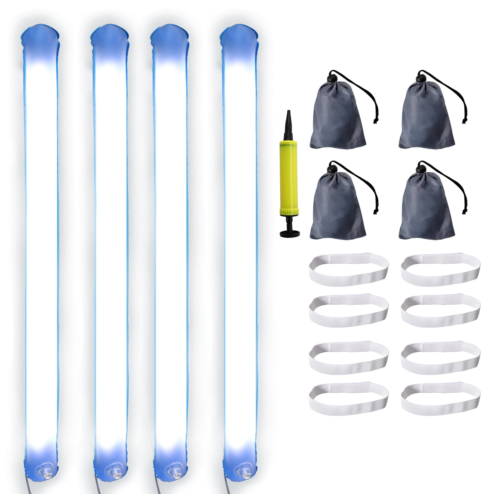 4pcs Inflatable Camping Lantern Foldable Light Strip Easy to Store for ...