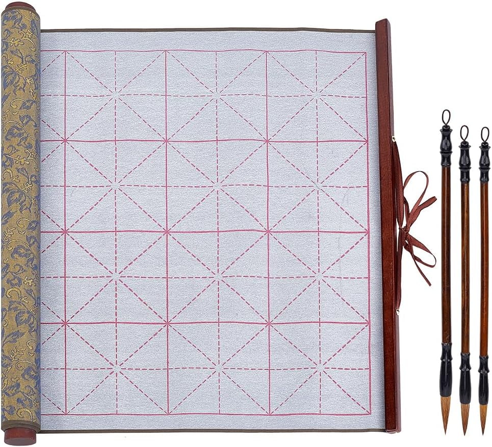 4pcs No Ink Chinese Calligraphy Practice Set Reusable Water Writing ...