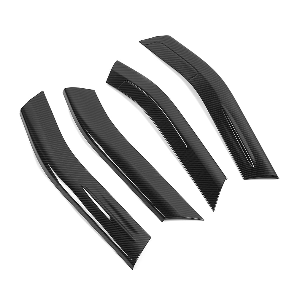 4pcs Interior Door Panel Trim Carbon Fibebr Style Fits for Range Rover ...