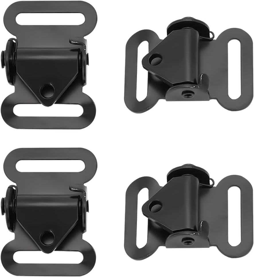 4pcs Iron Adjuster Buckles for Backpack Strap 1.1 Inch Wide Cam Buckle ...