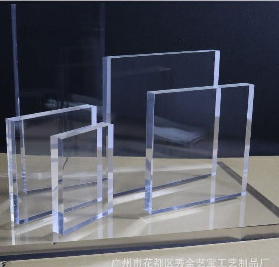 Minkissy Jewelry Display Blocks Acrylic 4Pcs 1.6x1.6x0.6In - Walmart.com