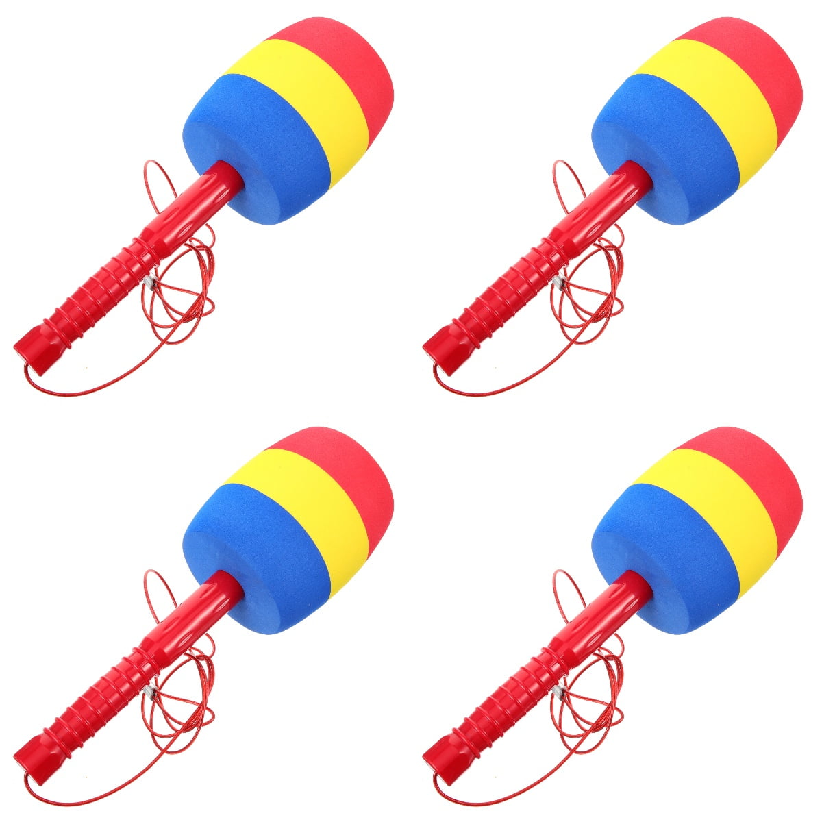 4pcs Kids Playing Hammer Pounding Hammer Practical Pounding Toy Hammer ...
