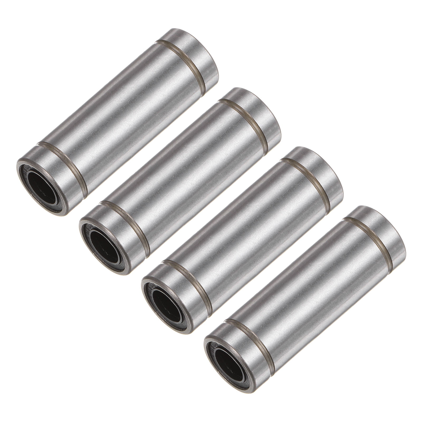 4pcs LM8LUU Linear Ball Bearings, 8mm Bore Dia, 15mm OD,45mm Length ...