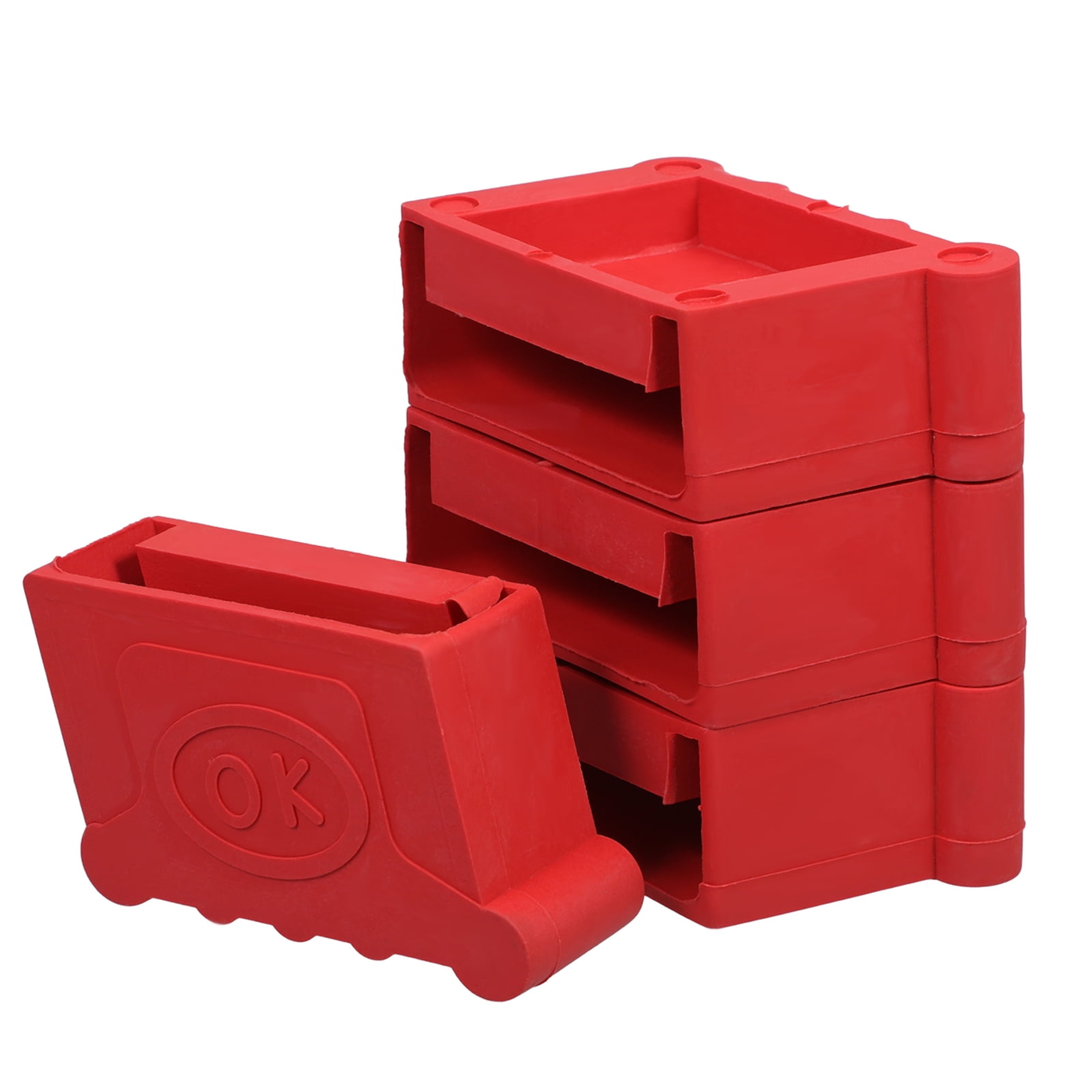 4pcs Ladder Feet Rubber Ladder Leg Protective Cover Ladder Accessories ...