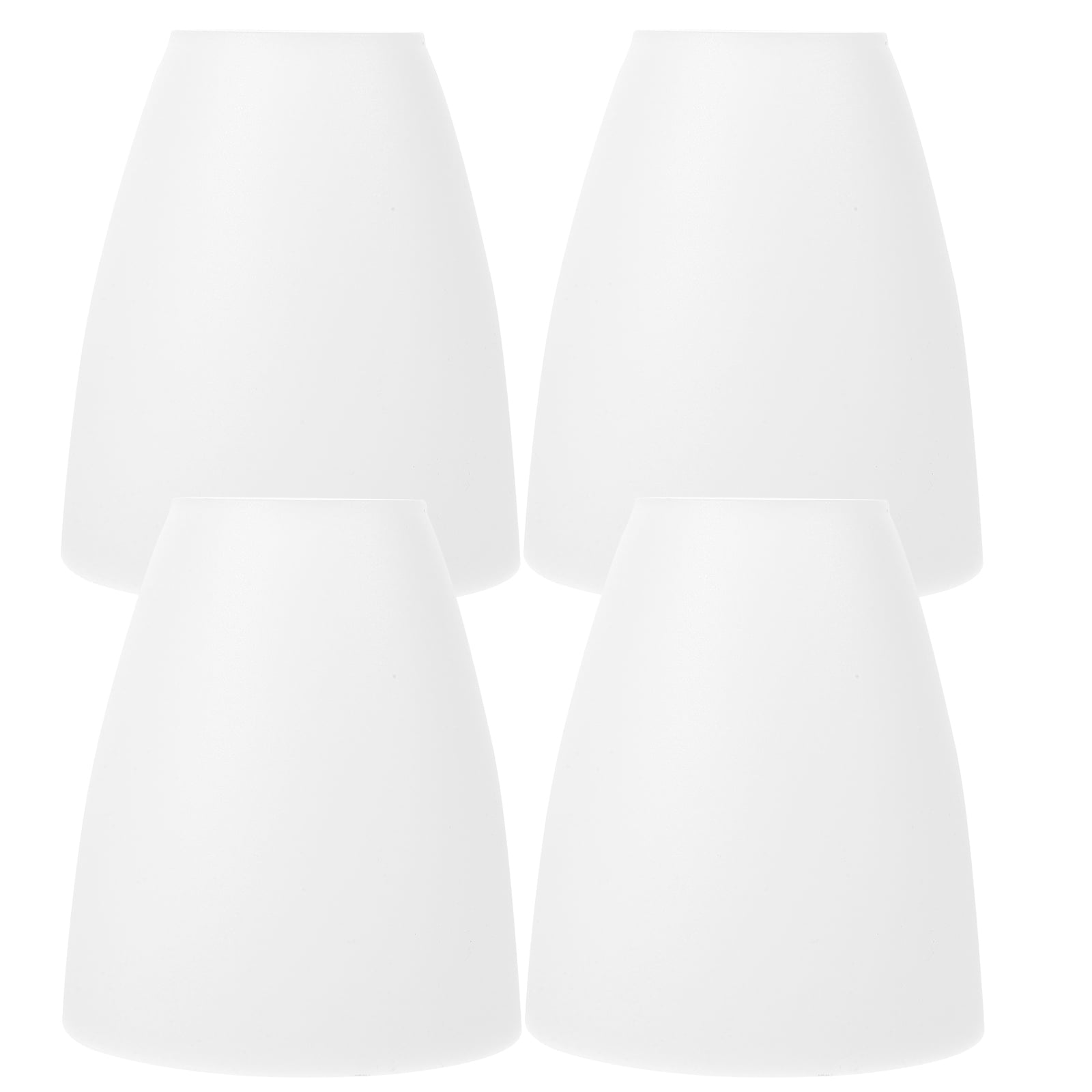 4pcs Lamp Shade Floor Lamp Shade Desktop Light Cover Plastic Lampshade Replacement