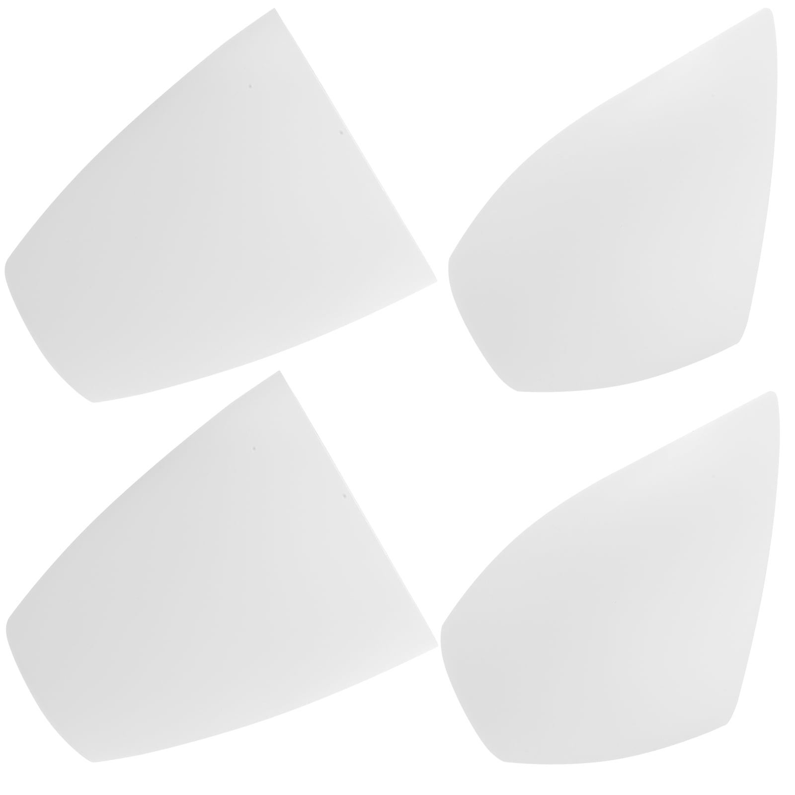 4pcs Plastic Lamp Shades for Floor and Desktop Lamps, Replacement Light ...