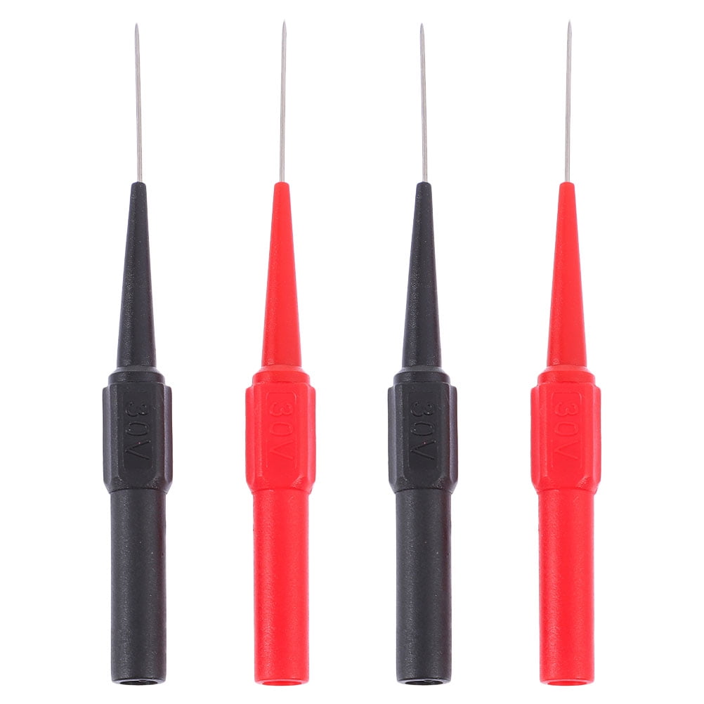 4pcs Lead Pin Test Probe Piercing Needles 0.7mm Test Probe Pin ...