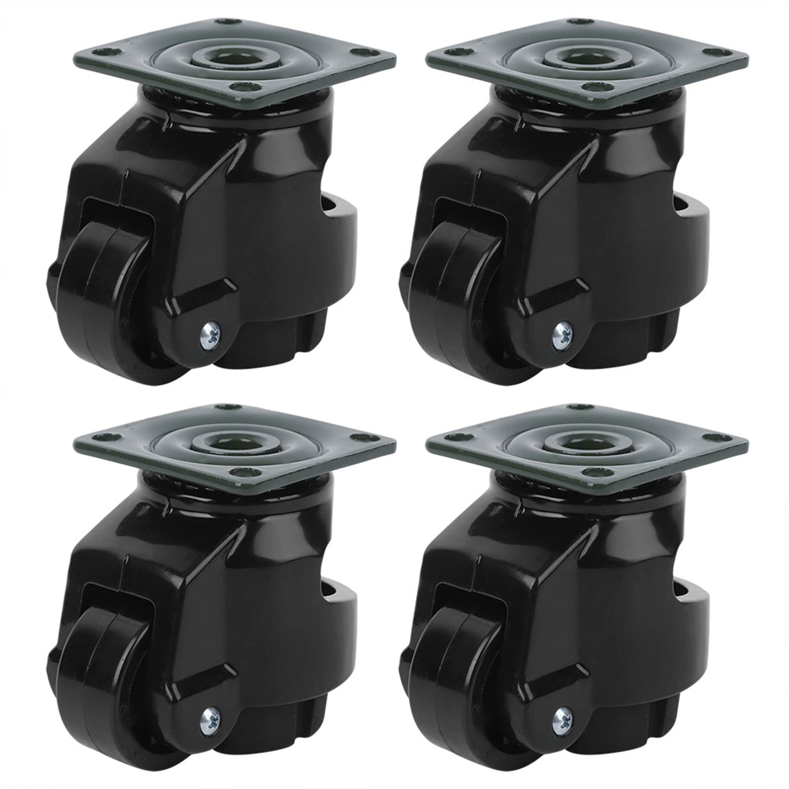 4pcs Level Adjustment Caster GD?40F Heavy Duty Industrial Roller Wheel ...
