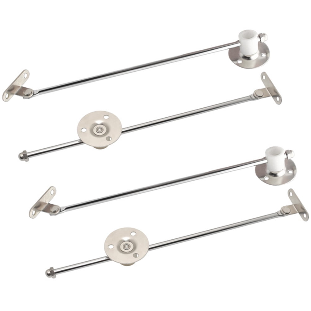 4pcs Lid Support Hinge Flap Stay Damper Kitchen Cabinet Hinge Drop Leaf ...