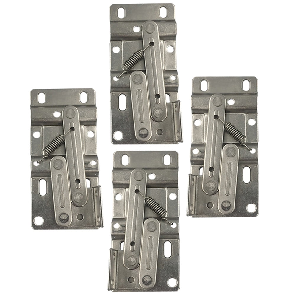 4pcs Lift And Up Hinge Cabinet Hinge Drop Leaf Support 45-degree Sink ...