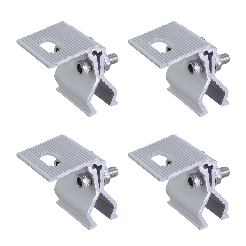 4pcs Lightweight Resistant Solar Panel Fixing Clamps for Roof Floor ...