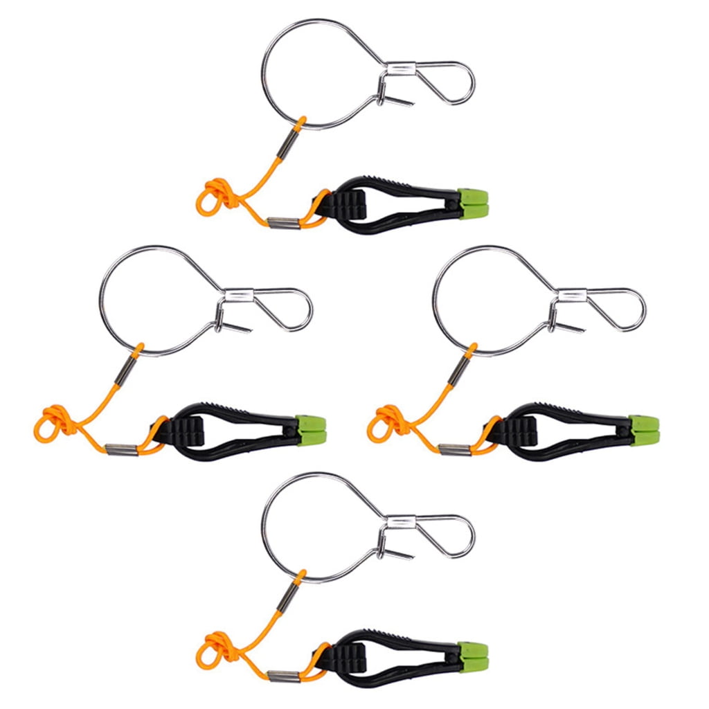 4pcs Line Release Clip for Planer Board Trolling Fishing Power Grips ...