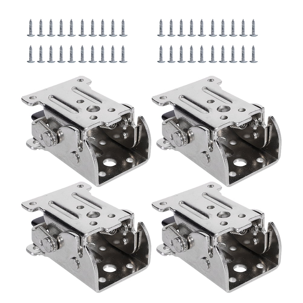 4pcs Locking Hinge 90 Degree Foldable Hinges for Table Chair Leg ...