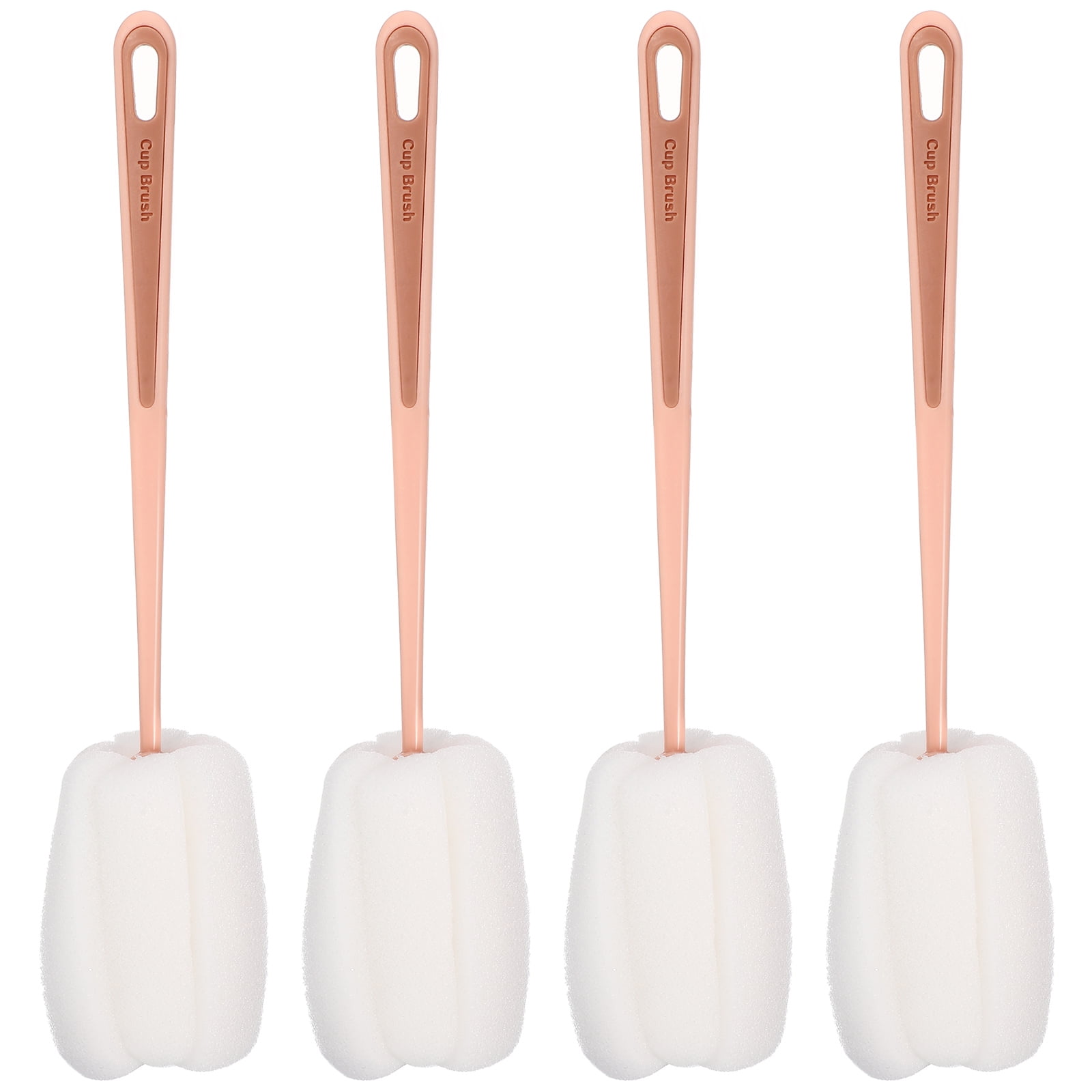 4pcs Long Handle Cup Bottle Cleaning Brushes Cup Cleaning Tools Bottle ...