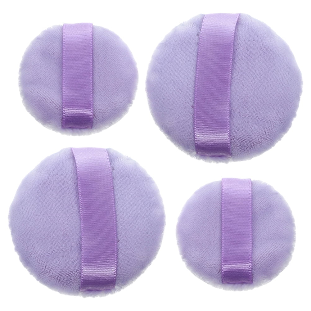 4pcs Loose Powder Puffs Replacement Powder Pads Powder Puffs for Face ...