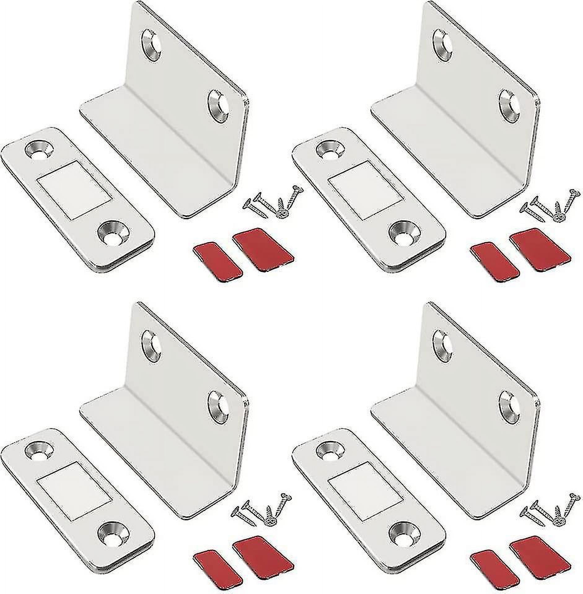 4pcs Magnetic Cabinet Door Magnet Thin Magnetic Velcro Cabinet Door ...