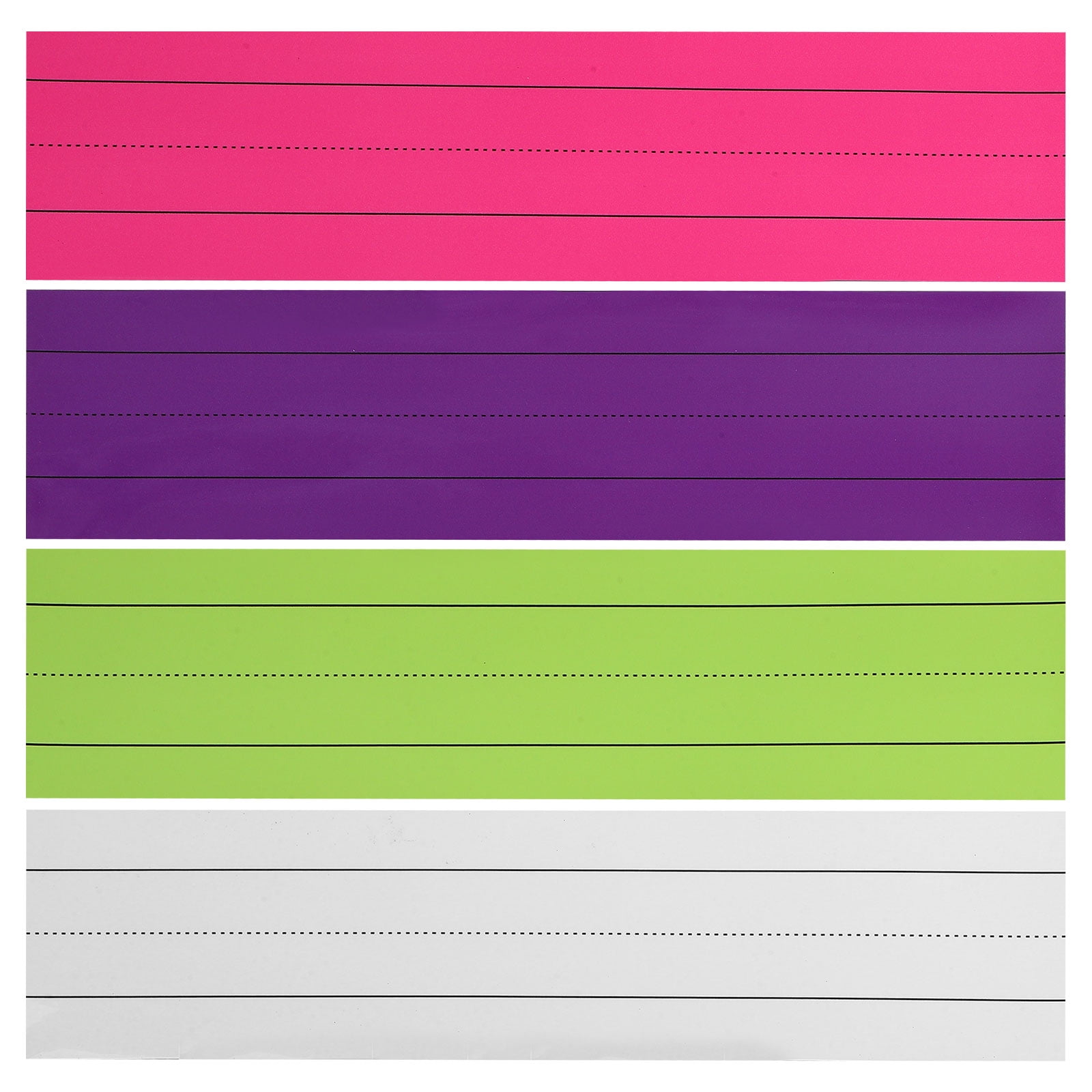 4pcs Magnetic Sentence Strips for Teachers Reusable Dry Erase Objective ...