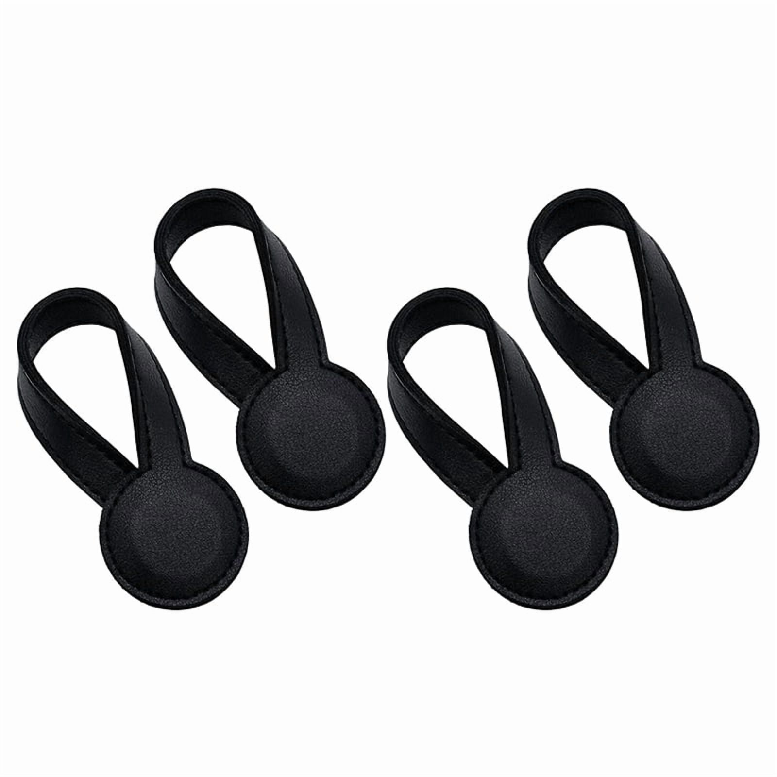 4pcs Magnetic Towel Holder Made of Leather, Easy Access Towel Clips ...