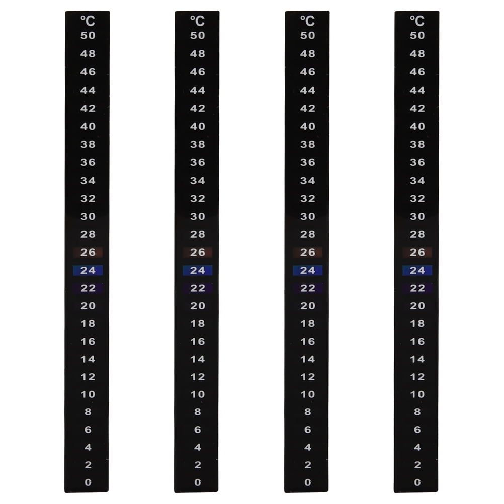4pcs Jar Fermenting Thermometer Strips Adhesive Temperature Strip ...