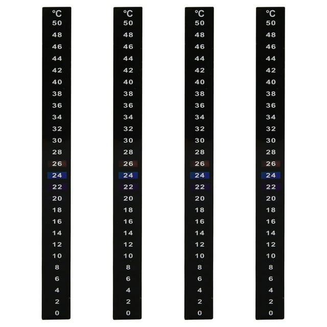 4pcs Jar Fermenting Thermometer Strips Adhesive Temperature Strip ...