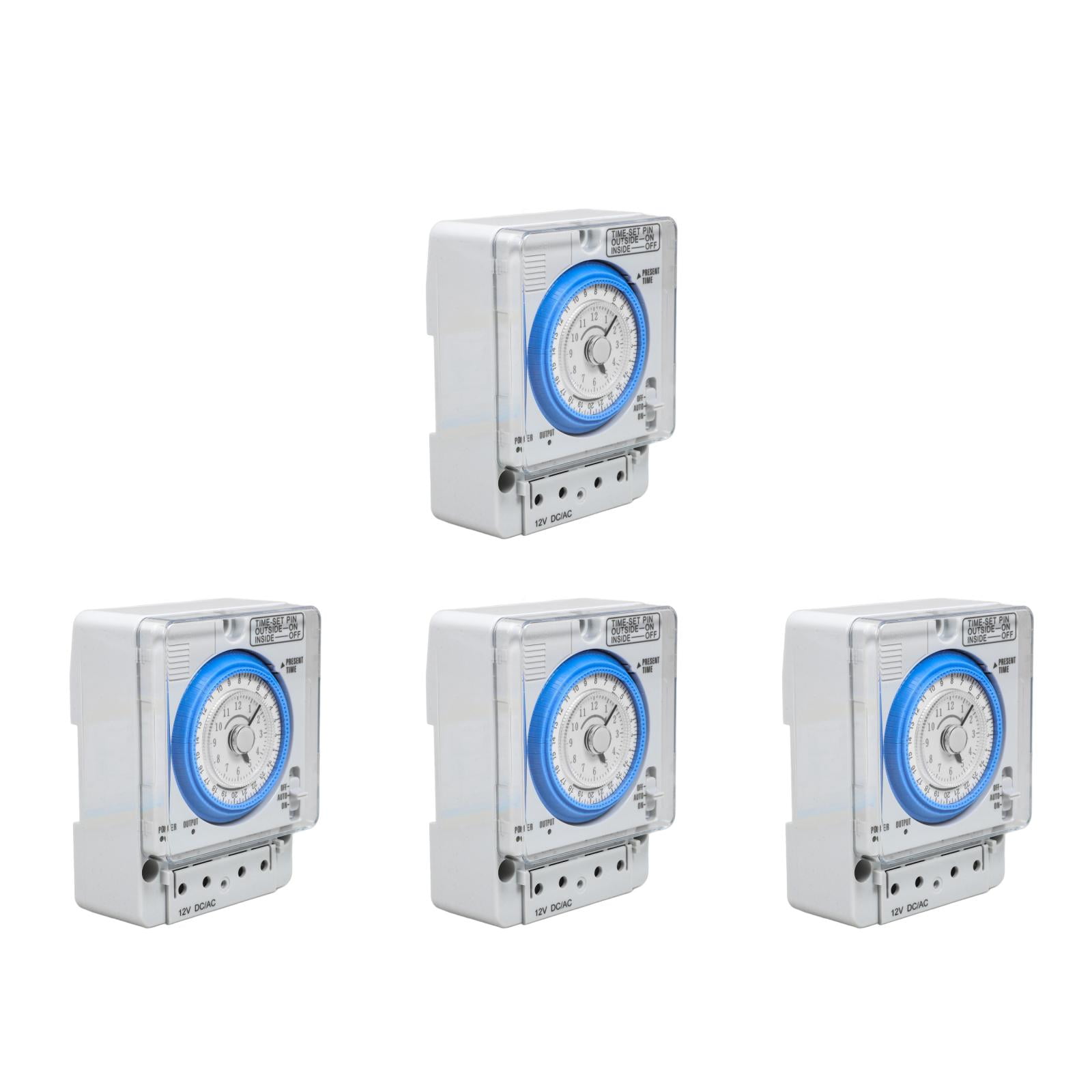4pcs Mechanical Outlet Timer Mechanical Accurate Countdown Timer With ...