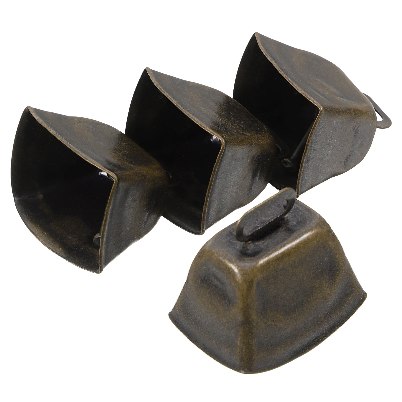 4pcs Metal Cow Bells Retro Cow Bells Cattle Bells Vintage Cow Bells ...