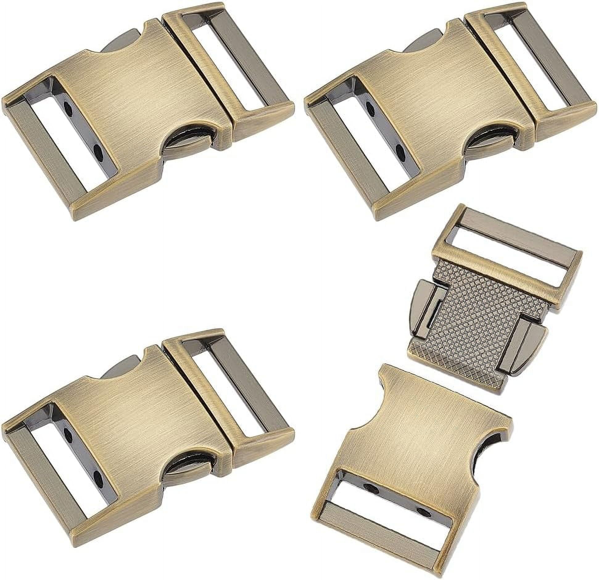 4pcs Metal Side Release Buckles 0.98 Inch Quick Release Buckle ...