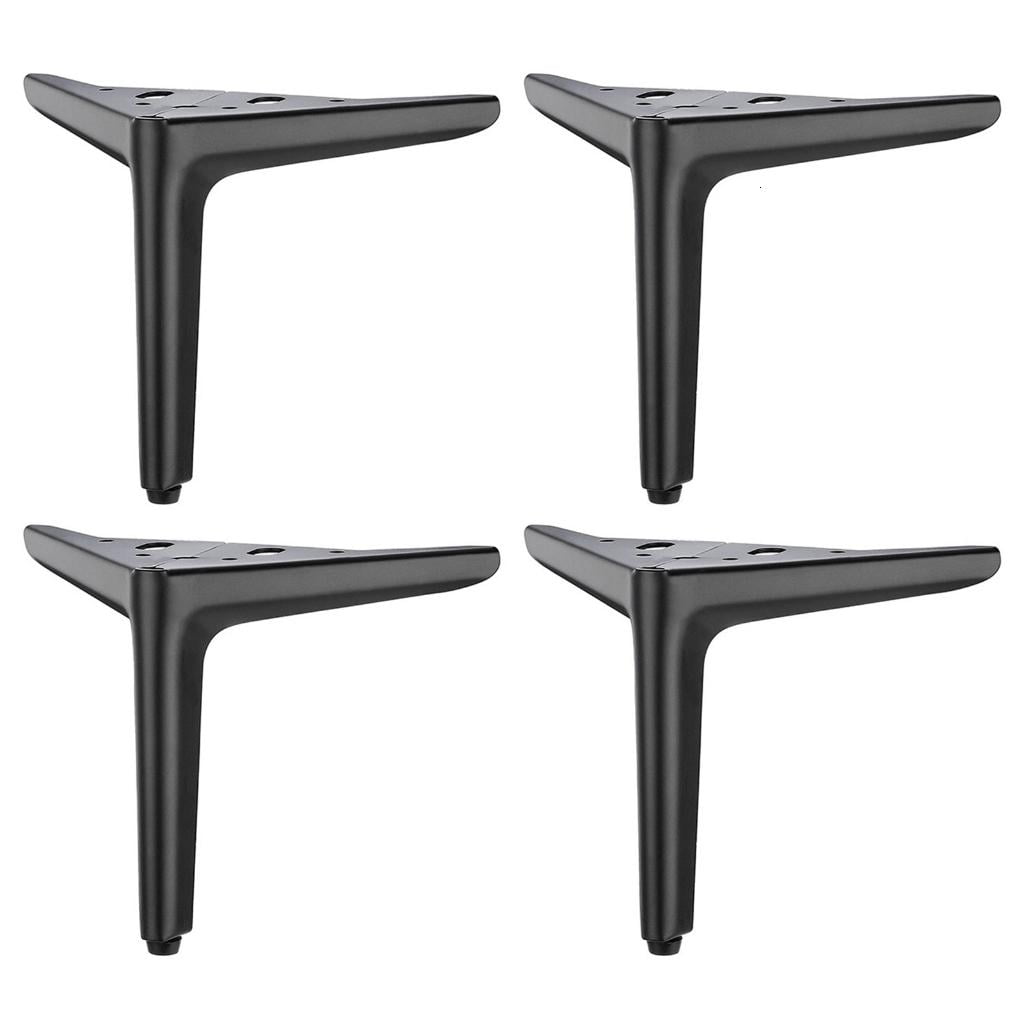 4pcs Metal Triangles Furniture Legs Stylish Metal Cabinet Legs Couch ...