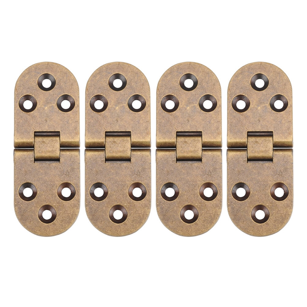 4pcs Metal Turning Hinge Invisible Practical Durable Simple Small Metal ...