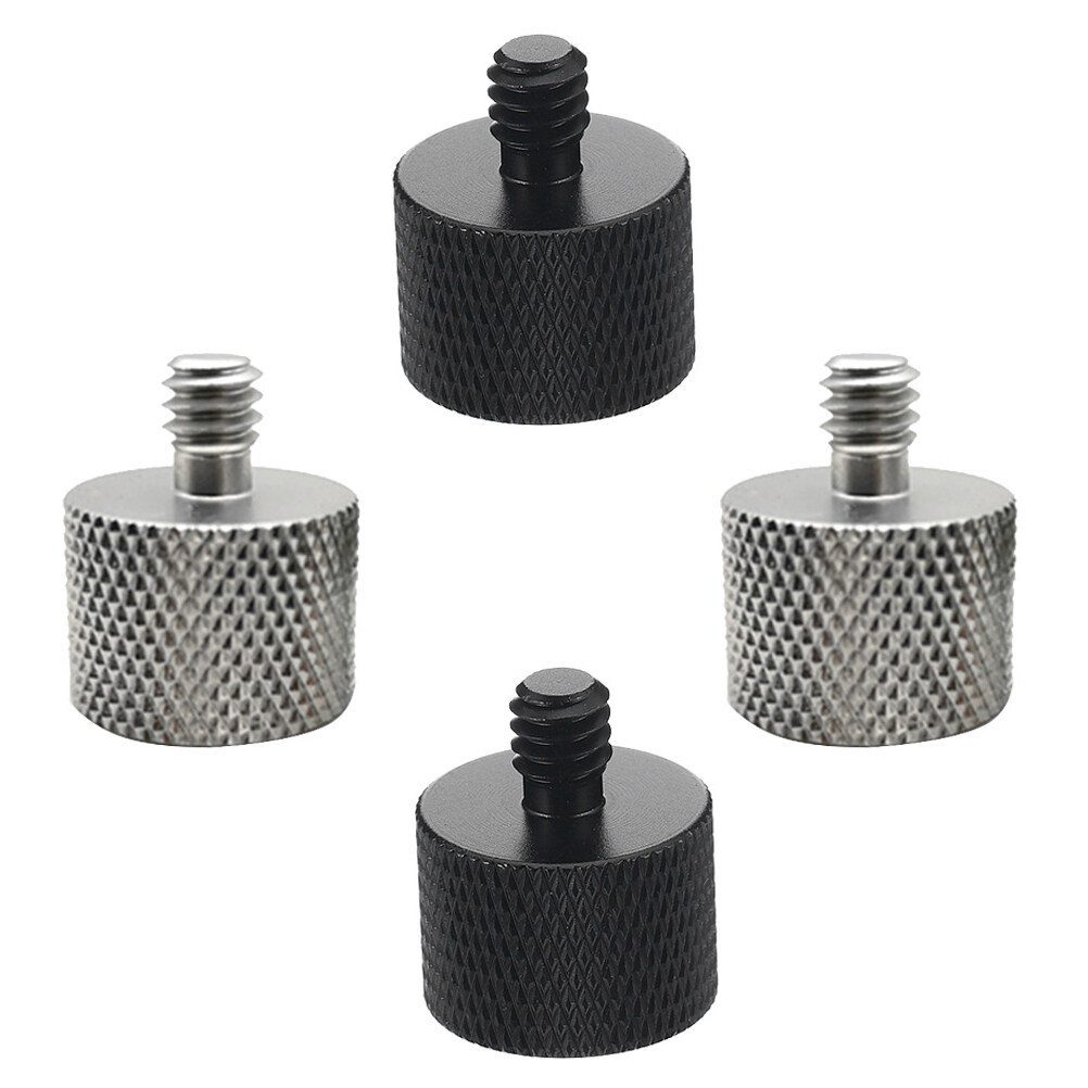 4pcs Mic Stand Adapter 1/ 4 Inch To 5/ 8 Inch Mic Thread Screw Adapter ...