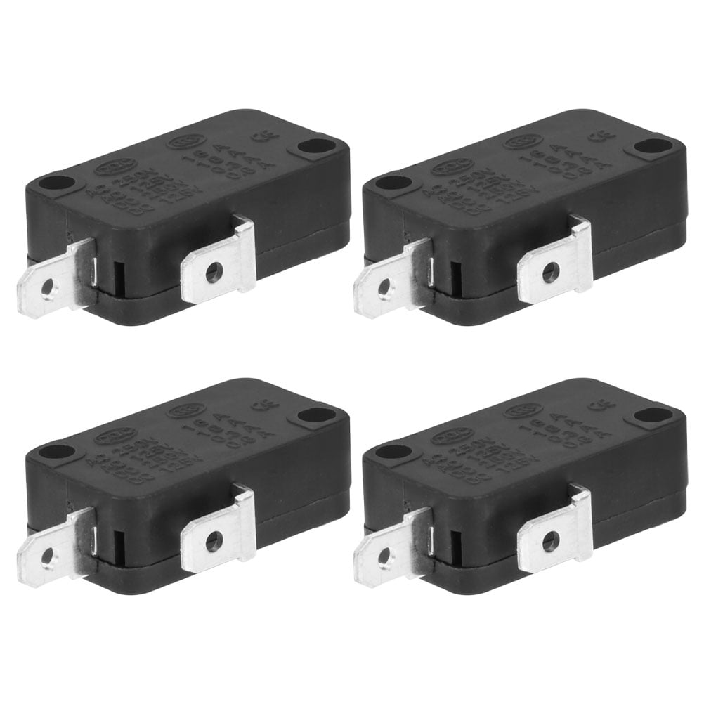 4pcs Micro Switches For Microwave Oven Repair Replacement Appliance Switch Normally Open ...