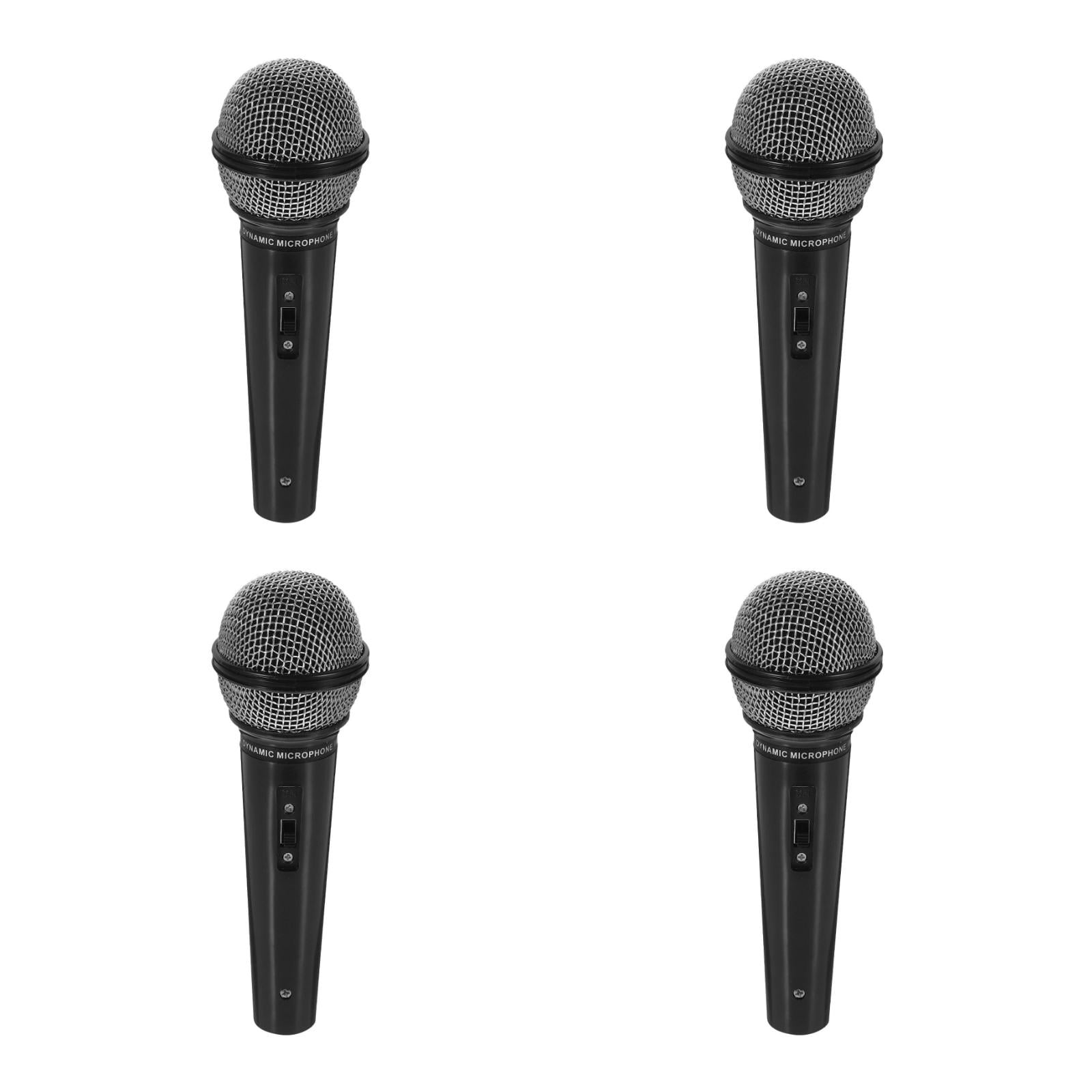 4pcs Microphone Toy for Kids Pretend Microphone Toy Plastic Microphone ...