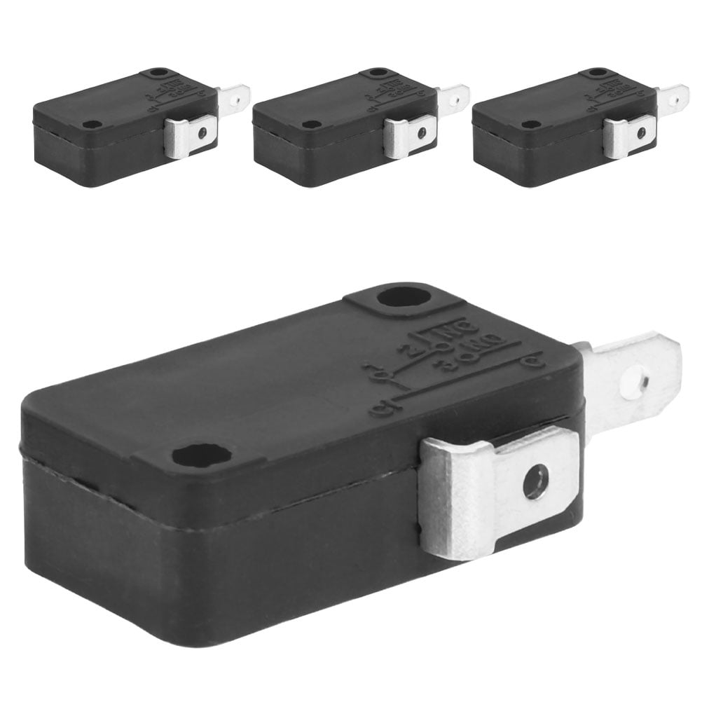 4pcs Microswitches For Microwave Oven Door Replacement Appliance Switch ...