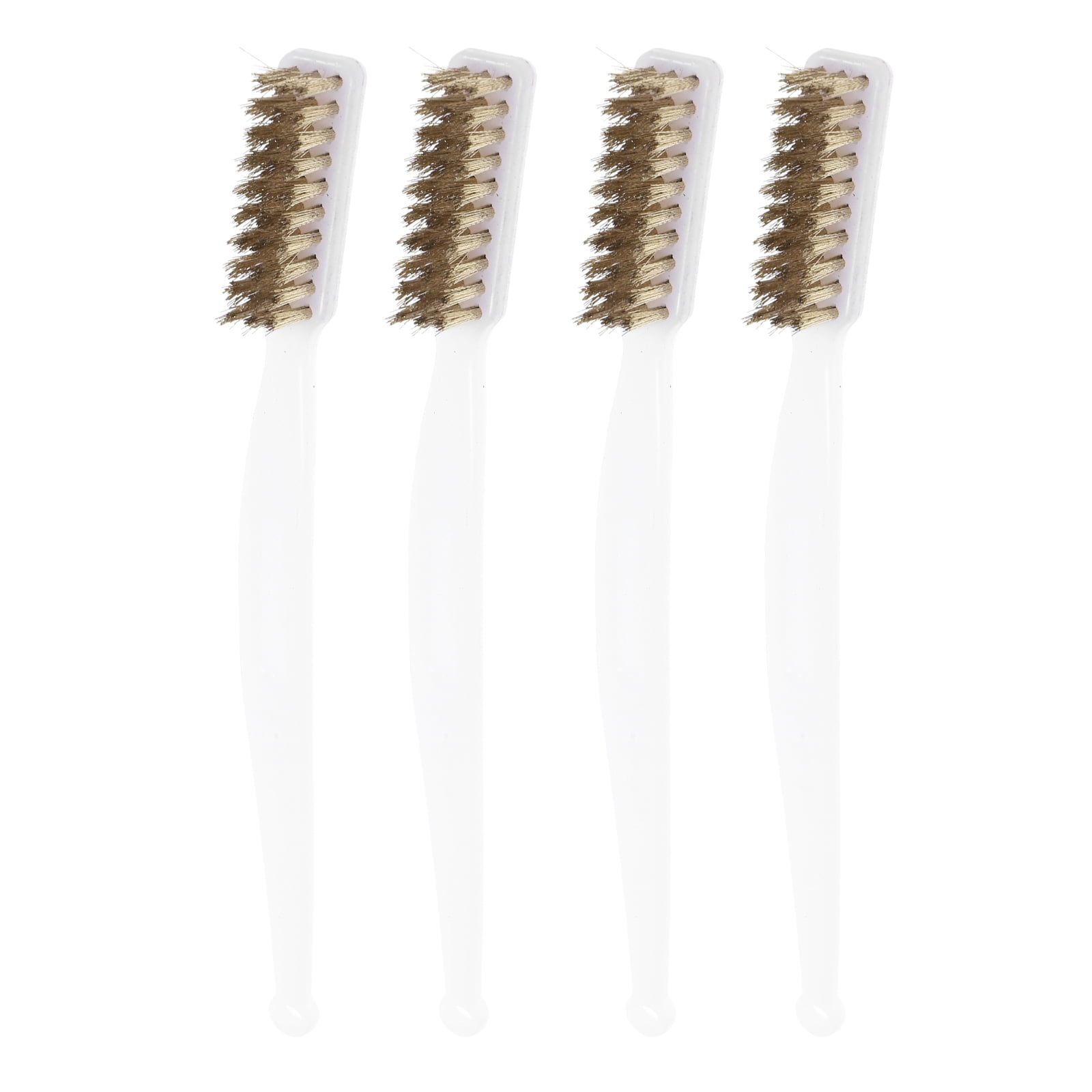 4pcs Mini Wire Brush Set 3d Printer Nozzle Cleaning Copper Wire ...