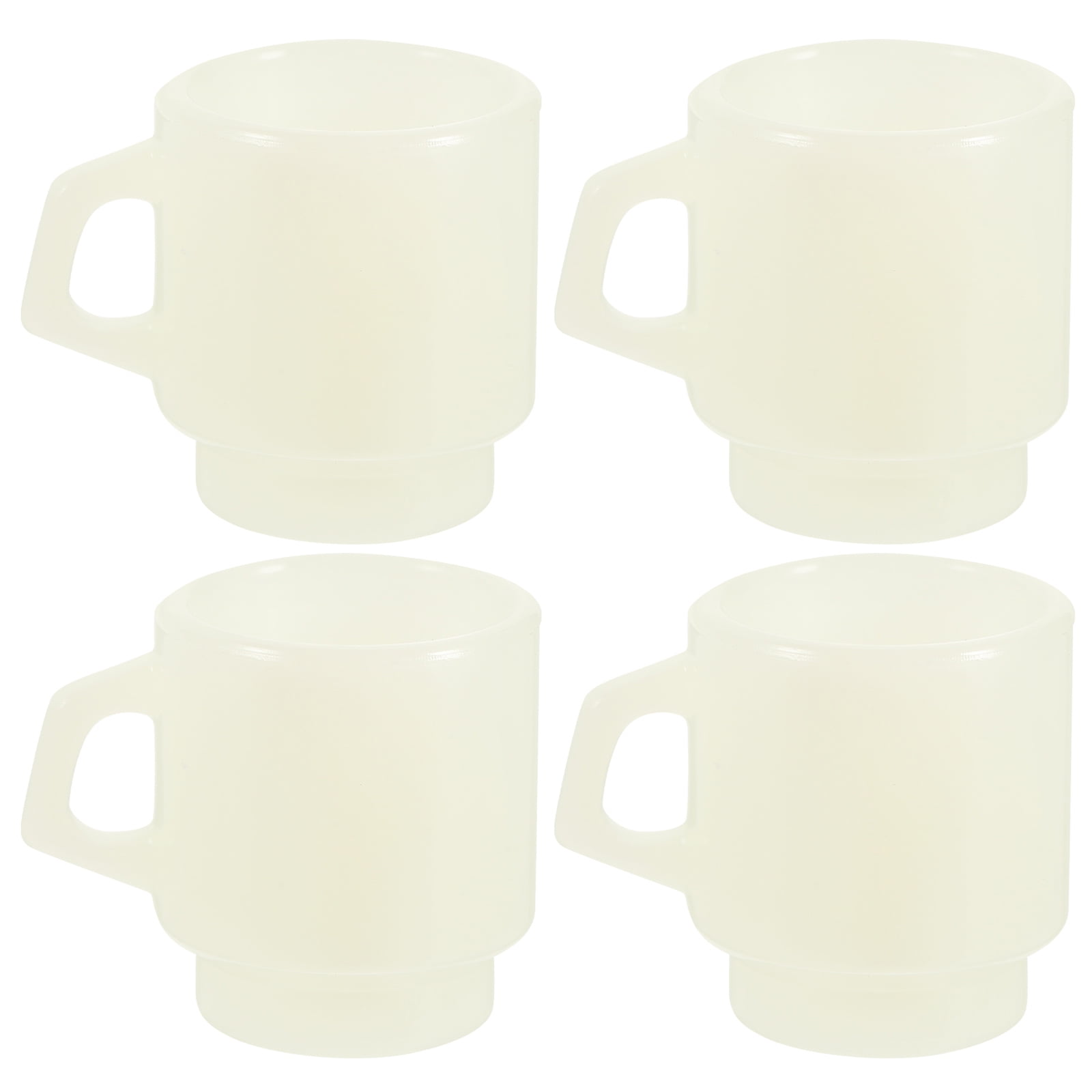 4pcs Miniature Cups Miniature Plastic Mugs Doll House Water Mugs Kids ...