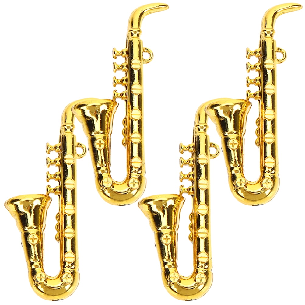 CRILSTYLEO Plastic Miniature Saxophone 1.8In - Walmart.com