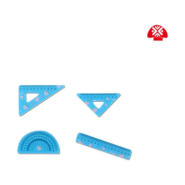 4pcs Miniature Rulers Mini House Scale Rulers Miniature Doll School ...