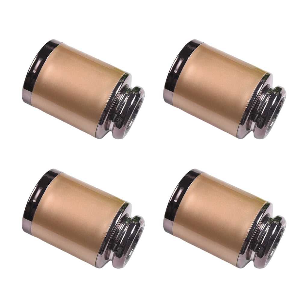 4pcs Modern Artistic Finials Caps Stylish Minimalist Curtain Rod ...